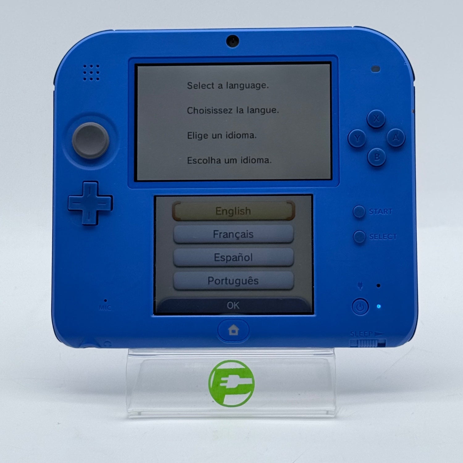 Nintendo 2DS Handheld Game Console FTR-001 Electric Blue – PayMore ...